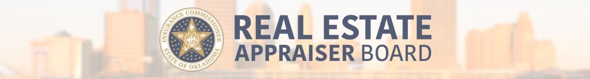 Real Estate Appraiser Board (REAB) - Oklahoma Insurance Department
