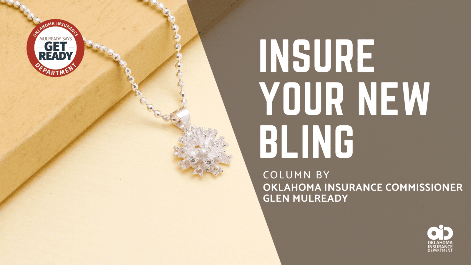 Insure Your New Bling | Oklahoma Insurance Department
